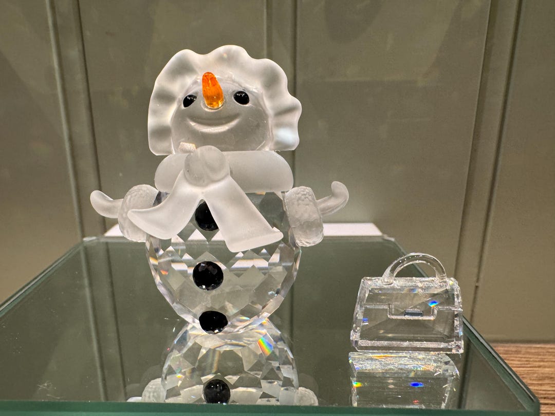 Swarovski Crystal Figurine - Swarovski Snow Woman - Snow Lady ...