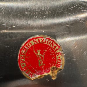 5-piece Alessi Stainless Steel Tray Set 5 Different Sizes Classical ...