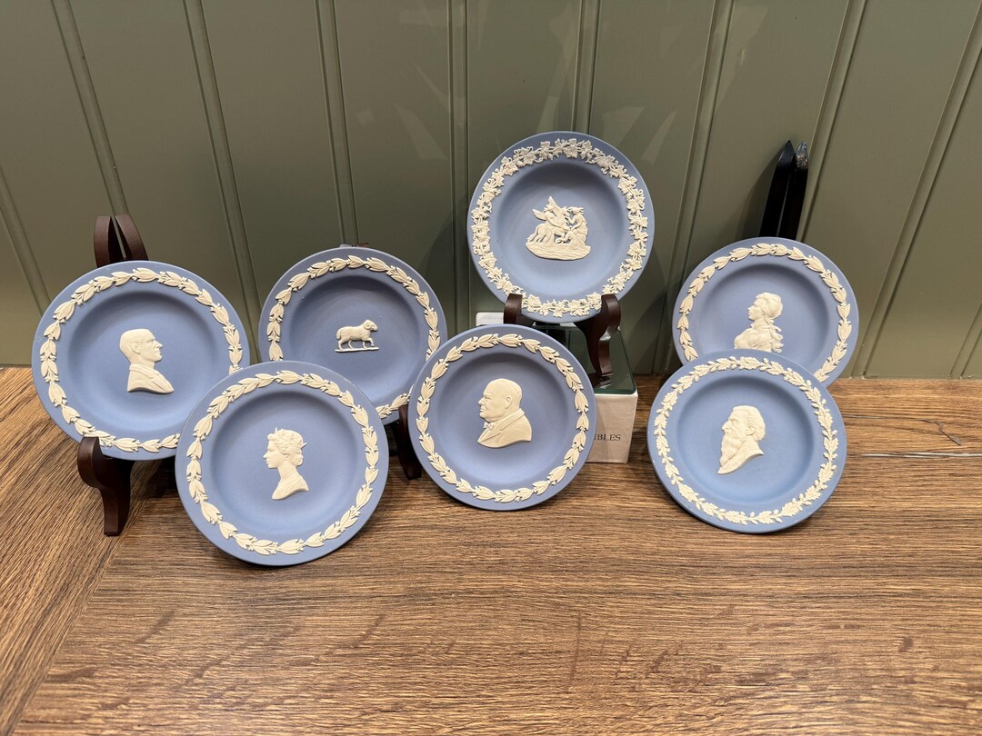 Wedgwood Jasperware Collectibles Plates - Sold per Piece - Vintage ...