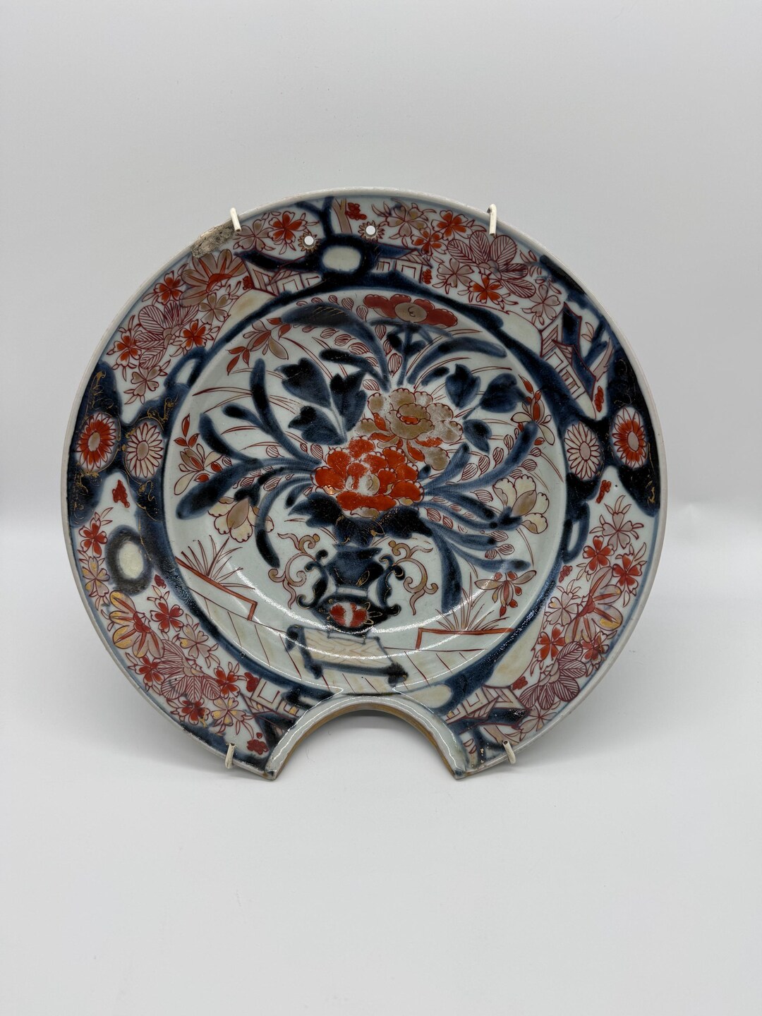 Antique Japanese Imari Shaving Basin – Hand-painted Porcelain, 19th ...