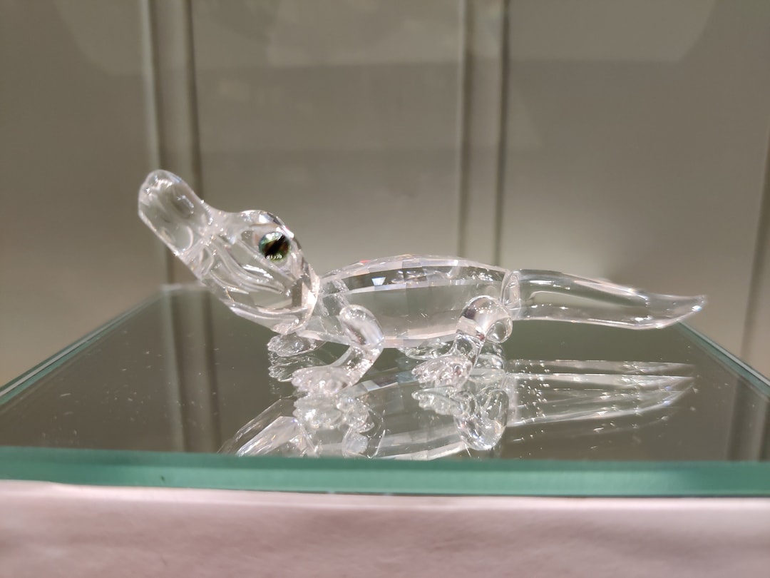 Swarovski Crystal Alligator Figurine - Michael Stamey Design - BOXED - Etsy