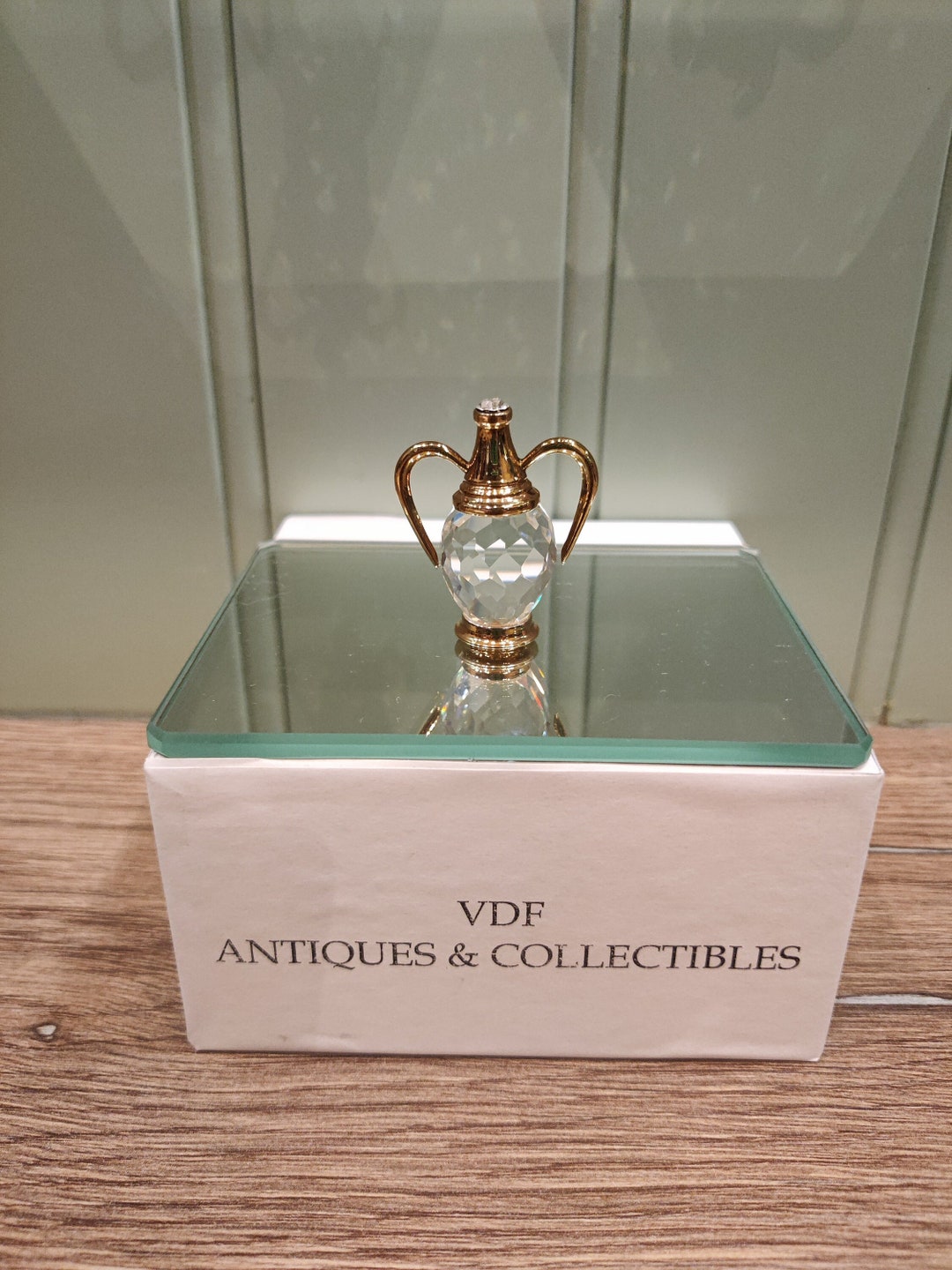 Swarovski Crystal Figurine - Swarovski Memories Amphora- Crystal ...