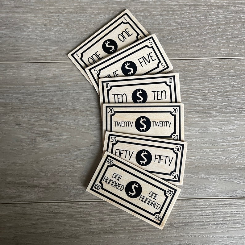 Money for Kids Pretend Play Money Kids Pretend Play Homeschool Math ...