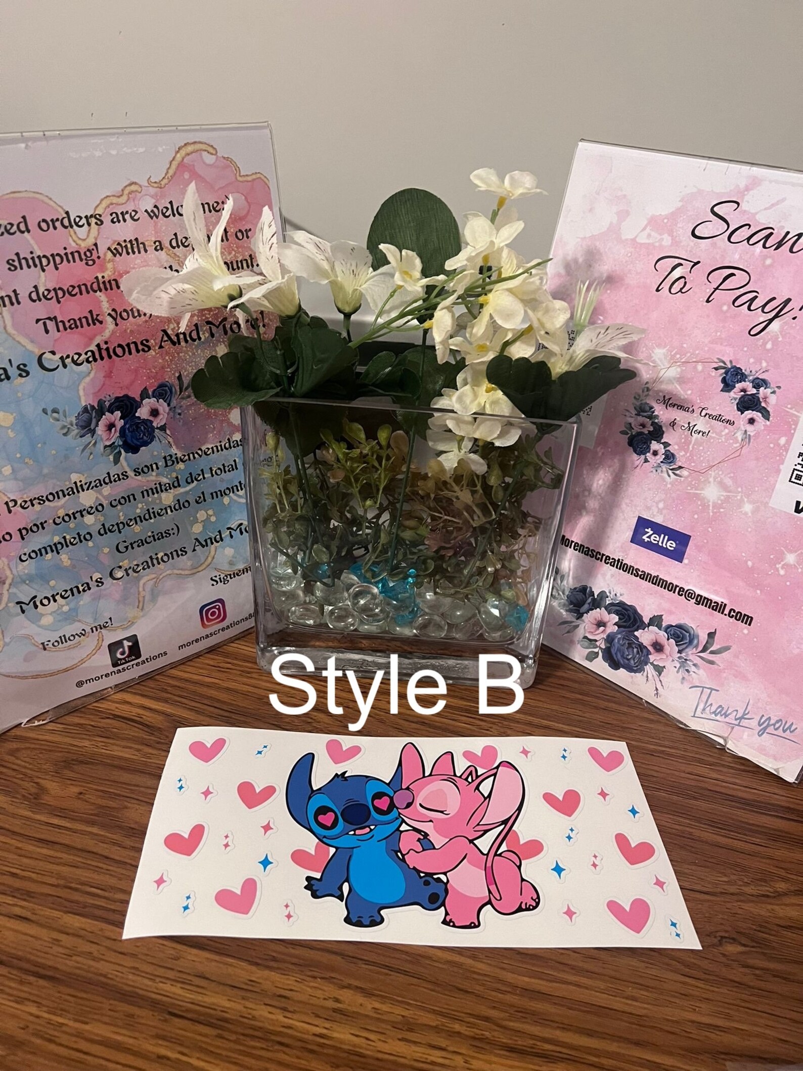 Valentine's Day Libby Wraps| Eco Solvent Wraps| Ready to Use| Stitch ...