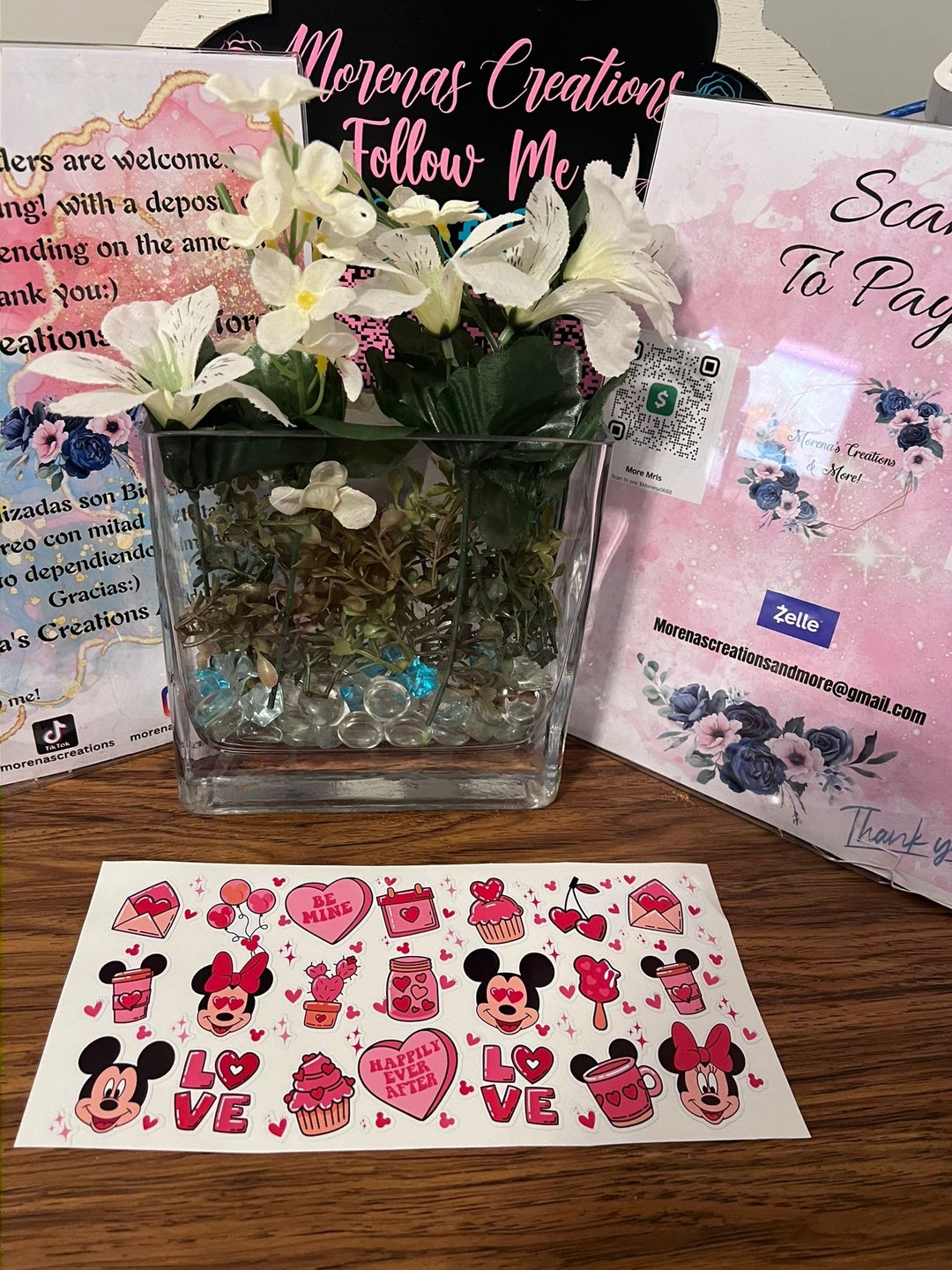 Eco Solvent Ready to Use| Libby Wraps| Valentines Vibes| Love| Cute ...