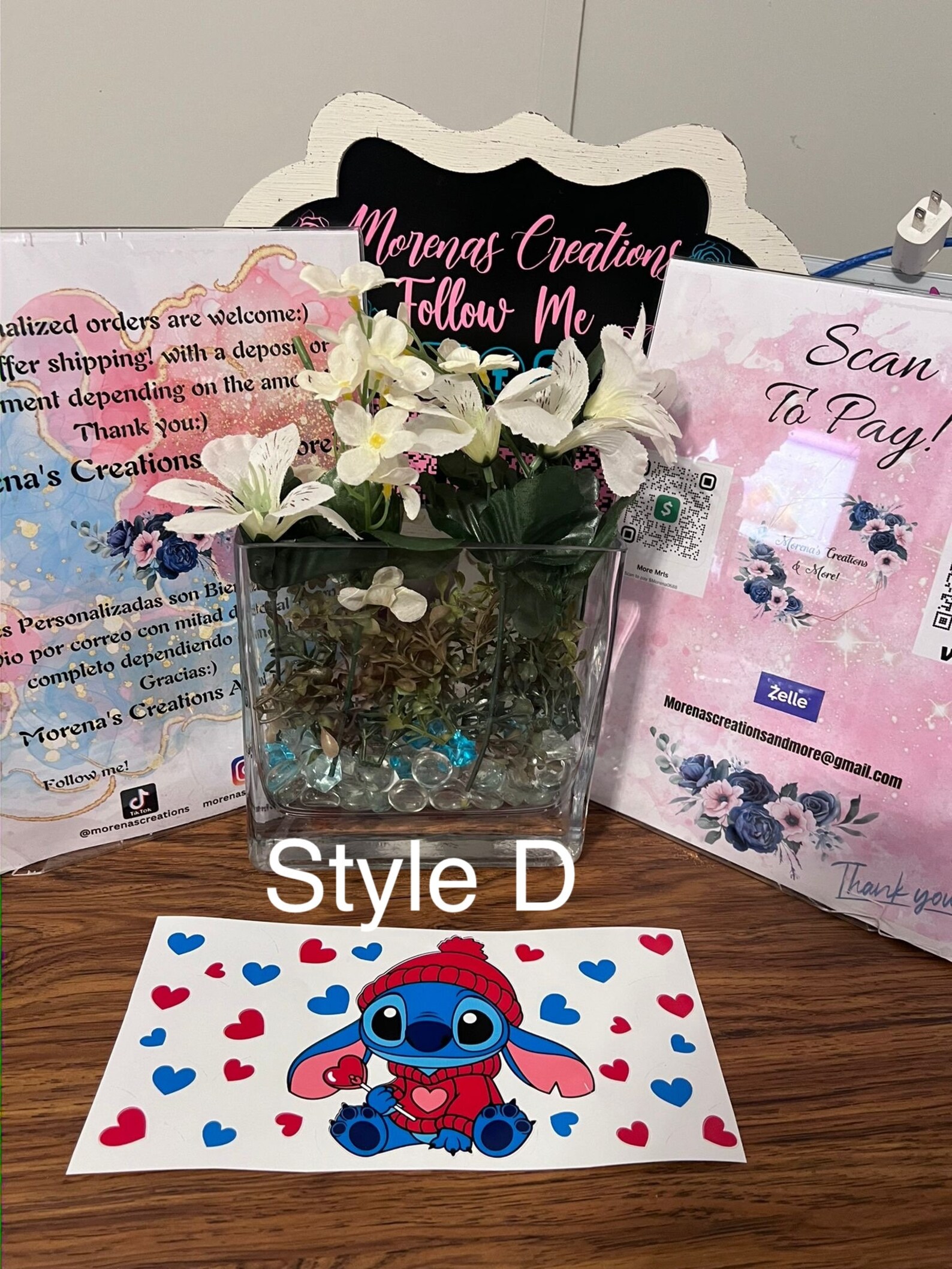 Valentine's Day Libby Wraps| Eco Solvent Wraps| Ready to Use| Stitch ...