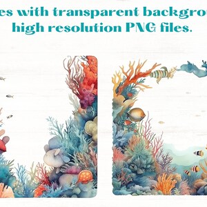 Under the Sea Ocean Frames Clipart, 11 Clip Art Images, Transparent Png ...