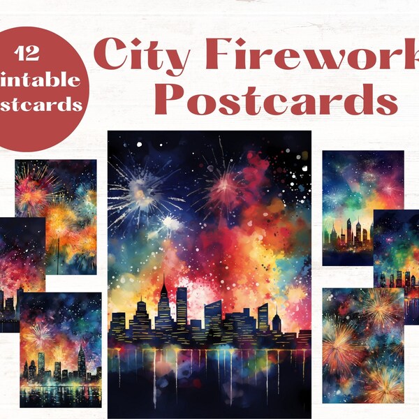 Fireworks Wall Art - Etsy