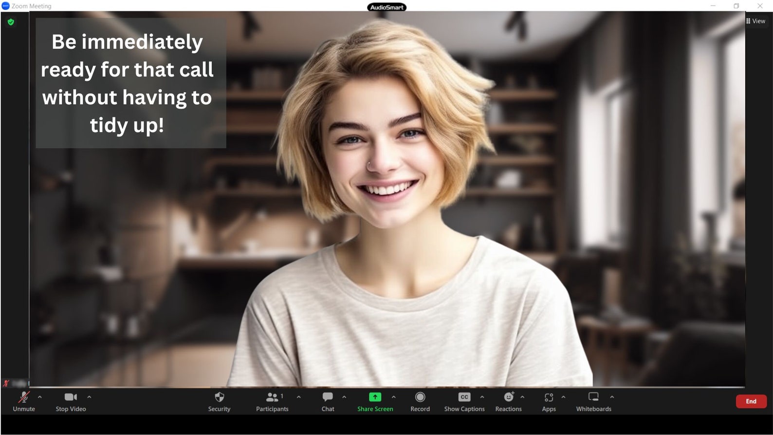 Zoom Backgrounds, HOME OFFICE Modern Designs, 6 Xblurred and Original ...