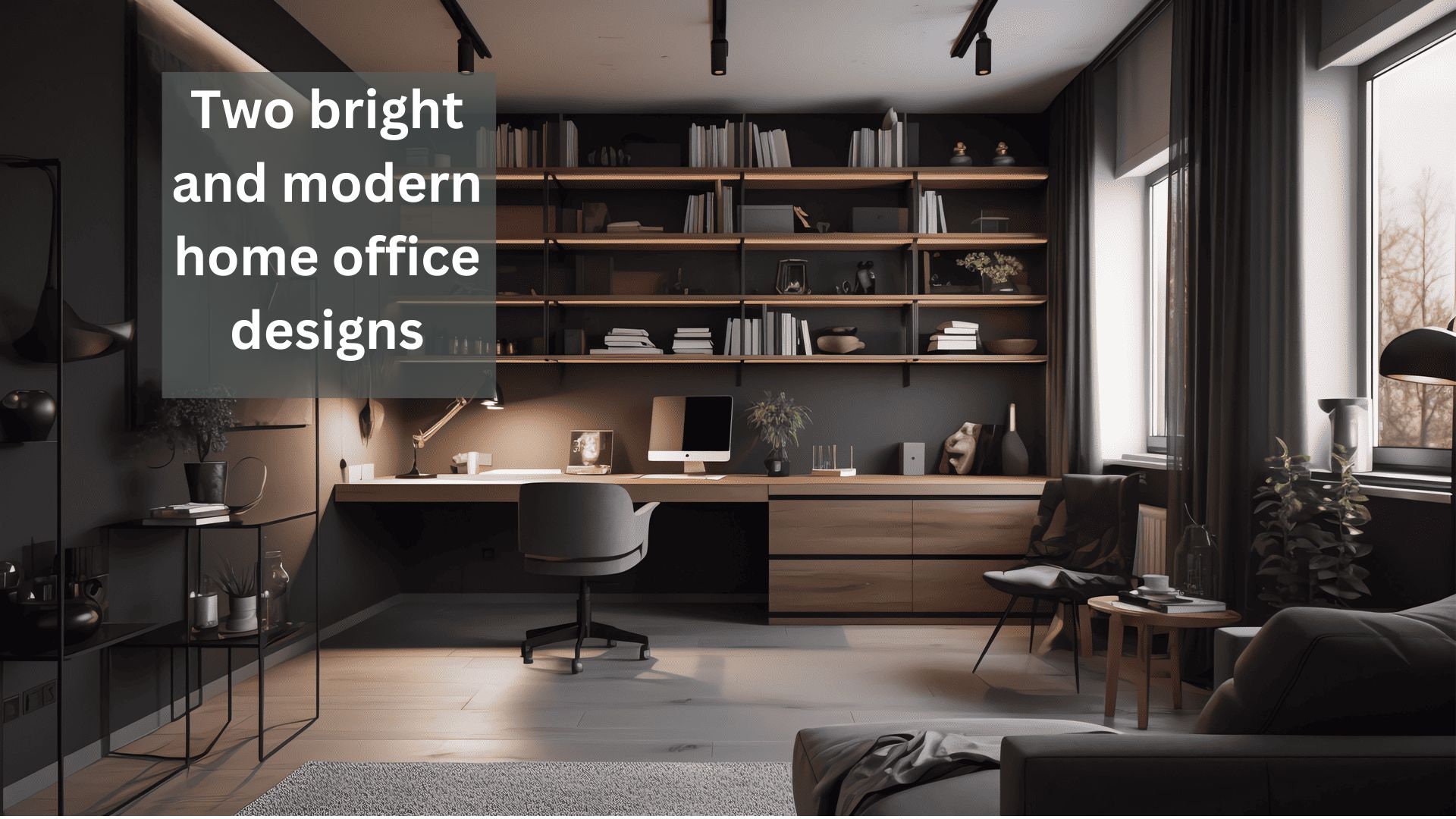 Zoom Backgrounds, HOME OFFICE Modern Designs, 6 Xblurred and Original ...