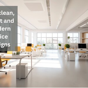 Zoom Backgrounds, Modern OFFICE Designs, 6 Xblurred and Original ...