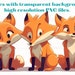 Goofy-looking FOXES Clipart Illustrations, 7 Watercolor Clip Art Images ...