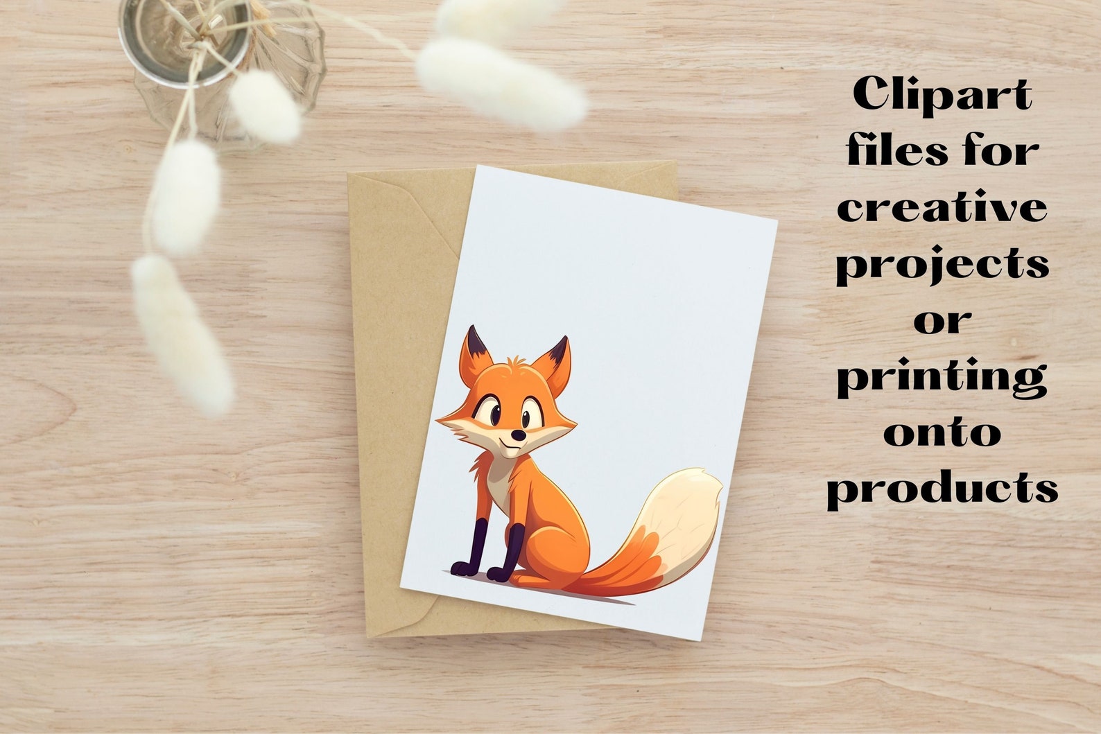 Goofy-looking FOXES Clipart Illustrations, 7 Watercolor Clip Art Images ...