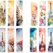 Paris Scenic Printable Bookmarks, City Scenes, Eiffel Tower, Print at ...