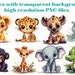 BABY SAFARI ANIMALS Cute Clipart Illustrations, 34 Clip Art Images ...