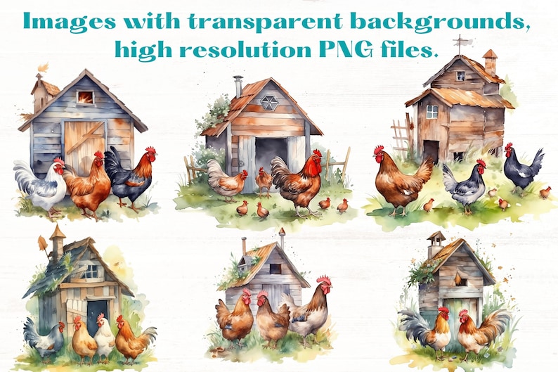 Chicken House Clipart, 7 Clip Art Images, Transparent Png Files ...