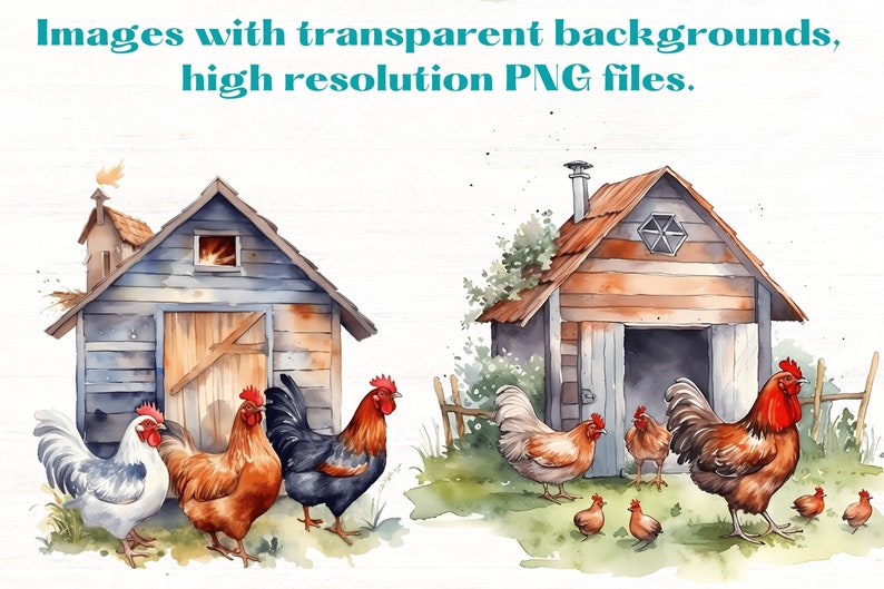 Chicken House Clipart, 7 Clip Art Images, Transparent Png Files ...