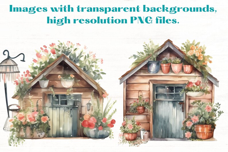 Rustic Garden Sheds Clipart, 10 Clip Art Images, Transparent Png Files ...