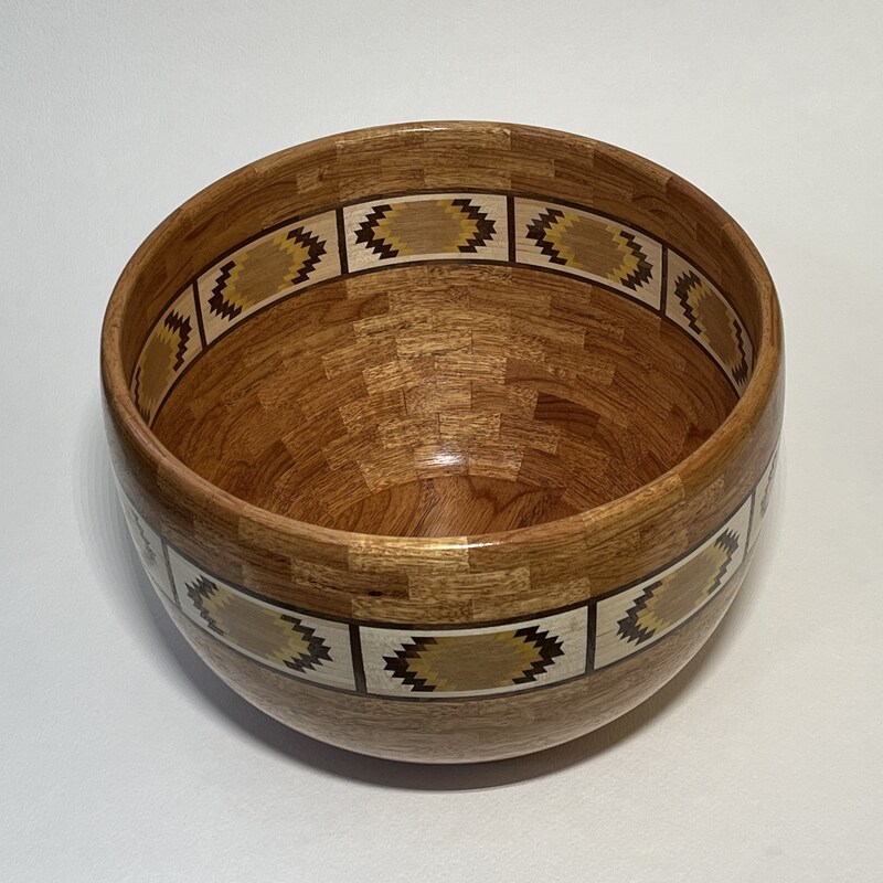 Segmented Wood Bowl - Etsy