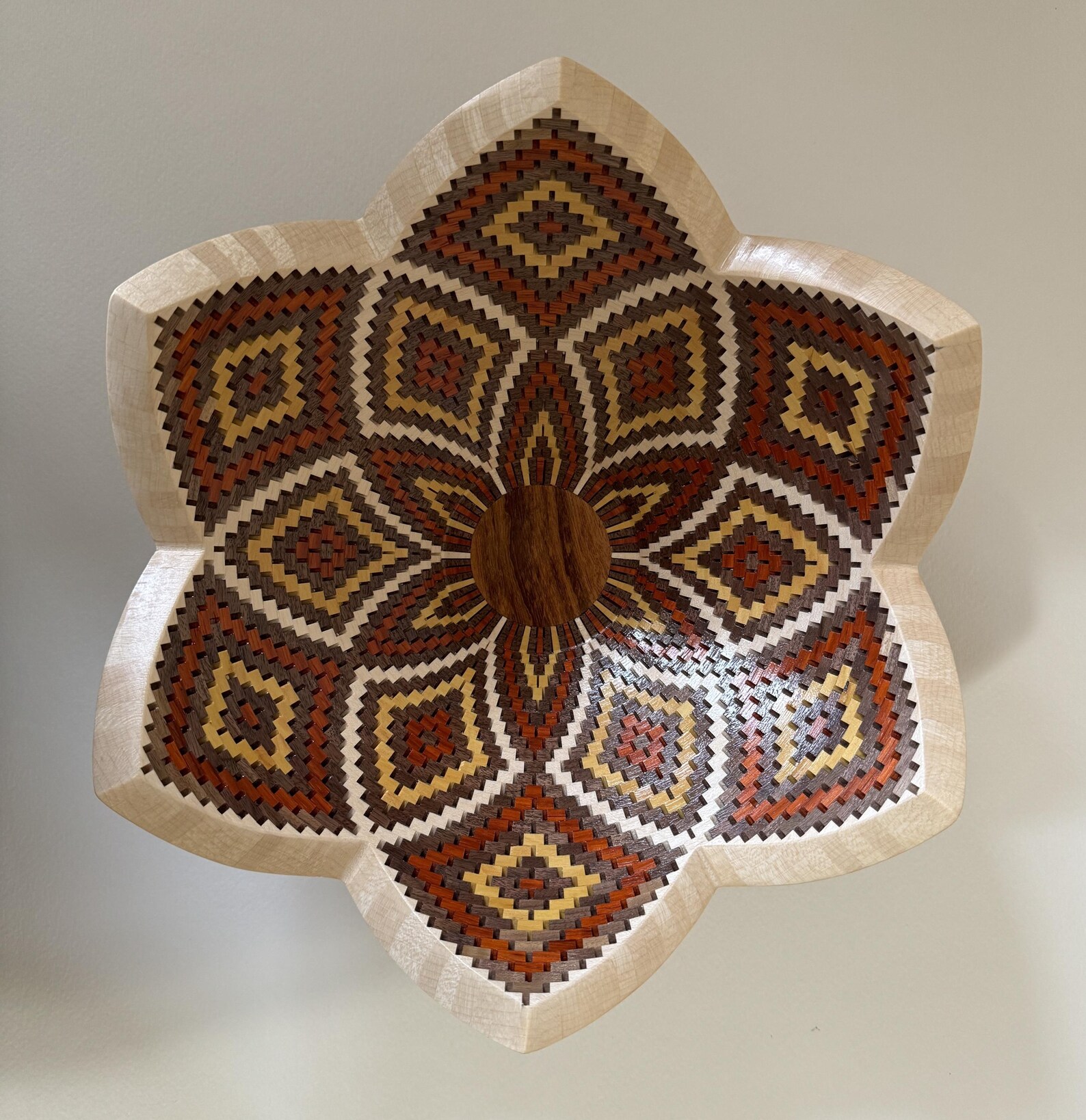 Handmade Open Segment Wood Bowl - Etsy