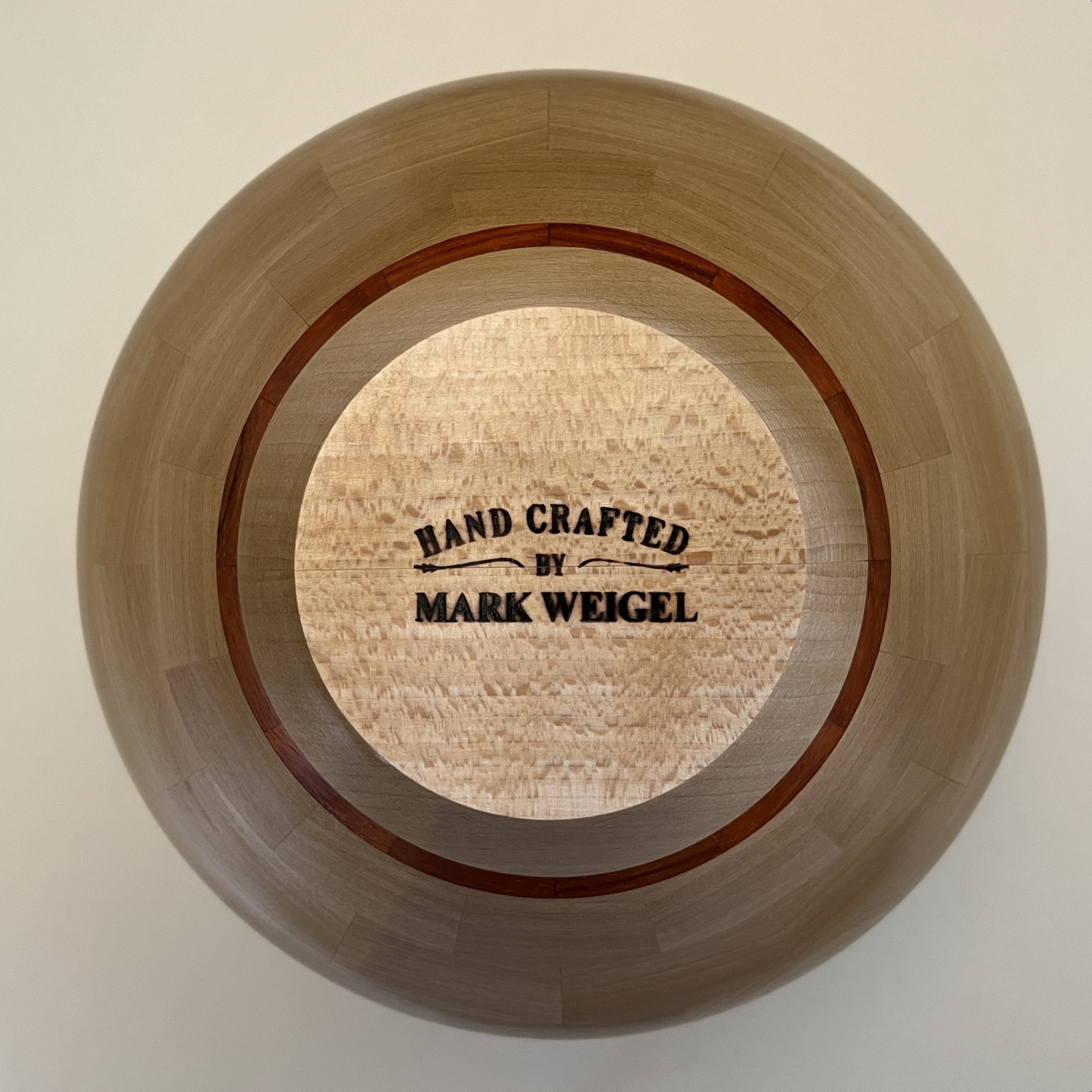 Closed Segment Wood Bowl With Thunderbird Feature Ring - Etsy