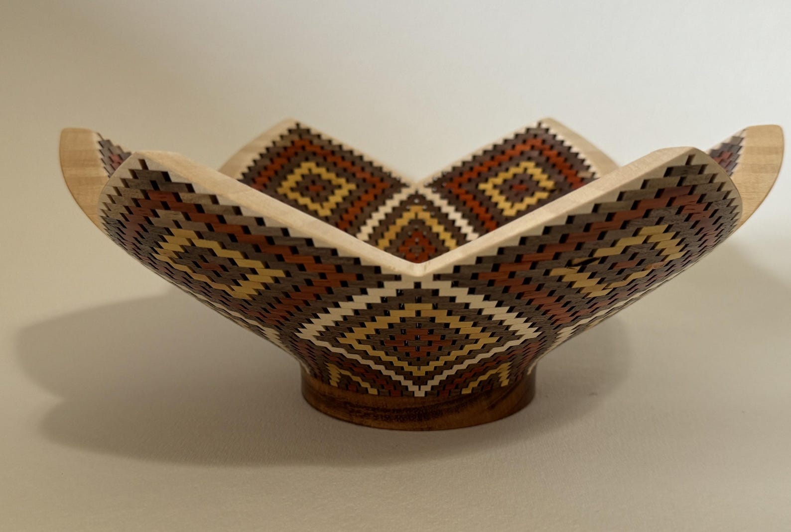 Handmade Open Segment Wood Bowl - Etsy