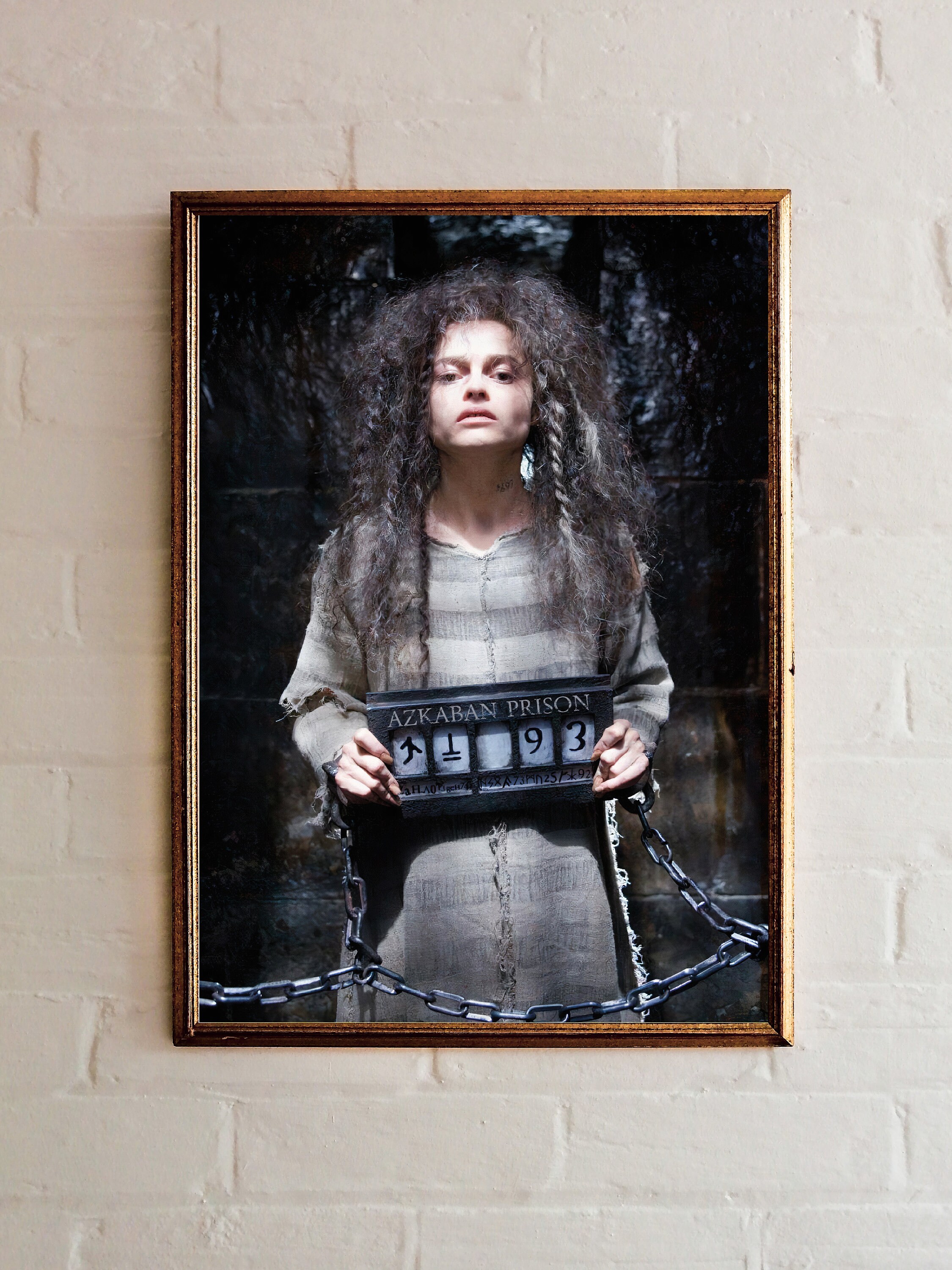 HP Azkaban Prison Poster Printable PDF Bellatrix Lestrange - Etsy