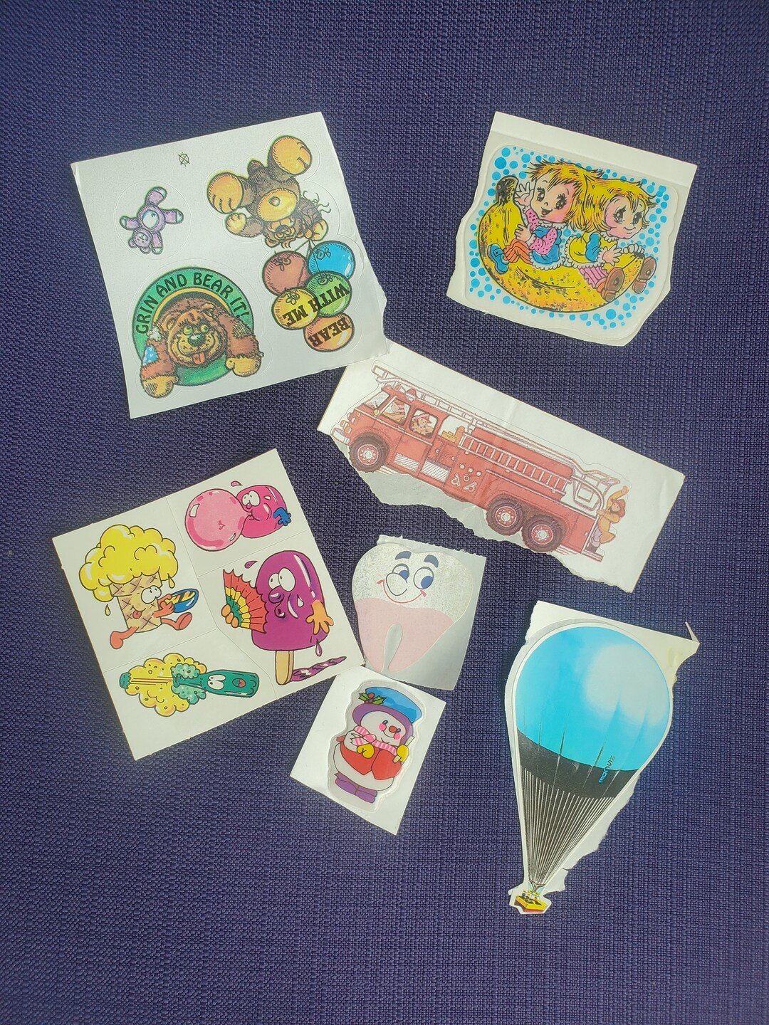 Vintage Sticker Lot- Retro Designs, Collectible Decals, Fun and ...