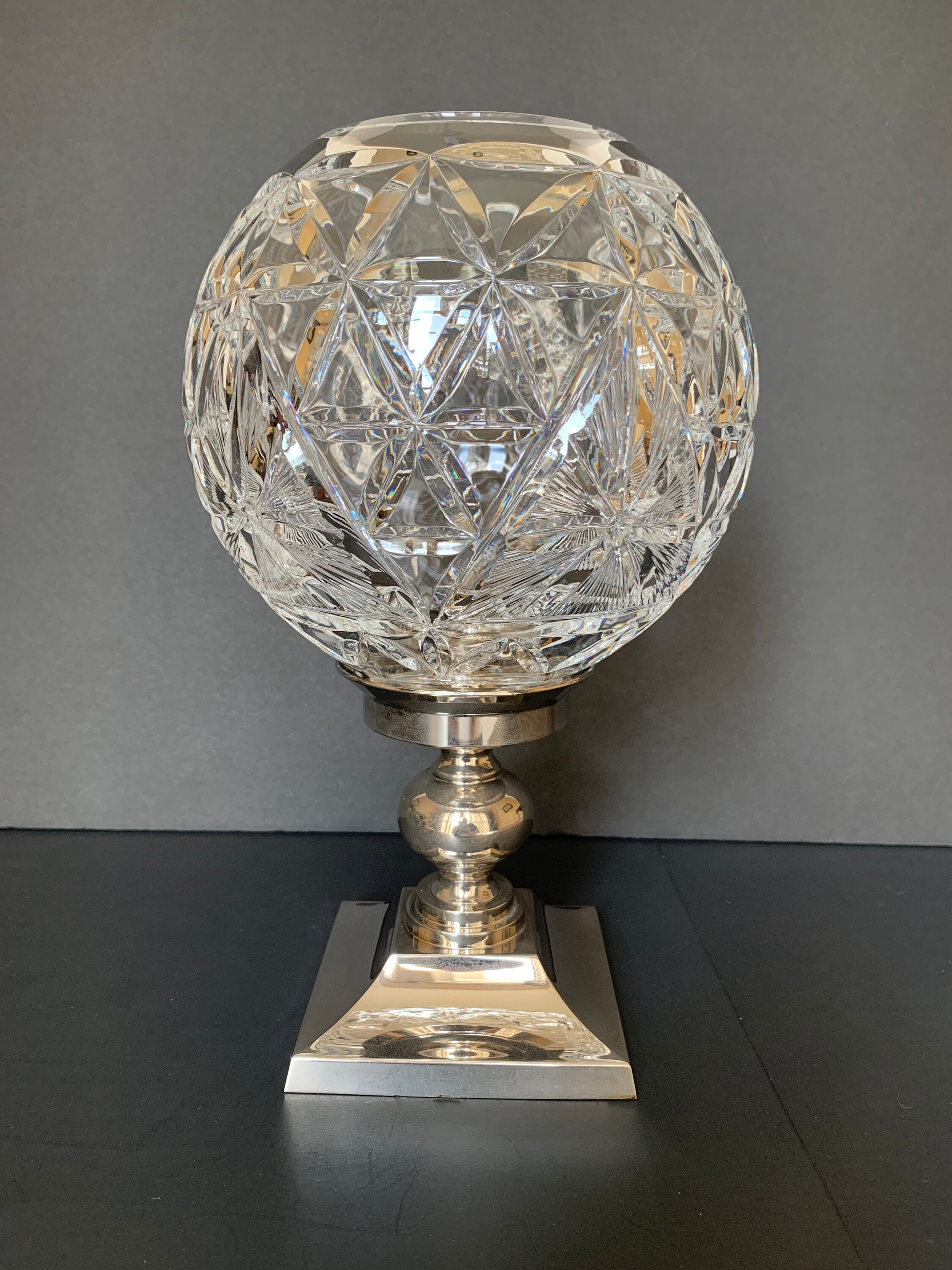 Waterford Crystal Times Square Star of Hope 2000 Hurricane Candle ...