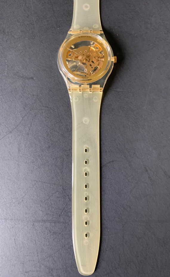 Vintage Swatch #1 Golden Jelly The Swatch Collectors … - Gem