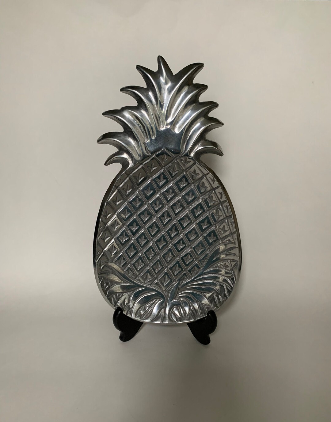 Vintage Pewter Pineapple Tray Serving Dish Platter 11.5" X 6.5" - Etsy