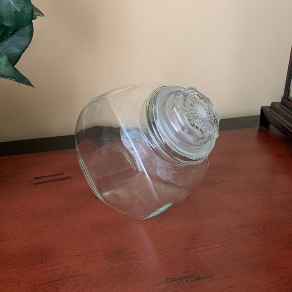 Glass Penny Candy Jar - Etsy
