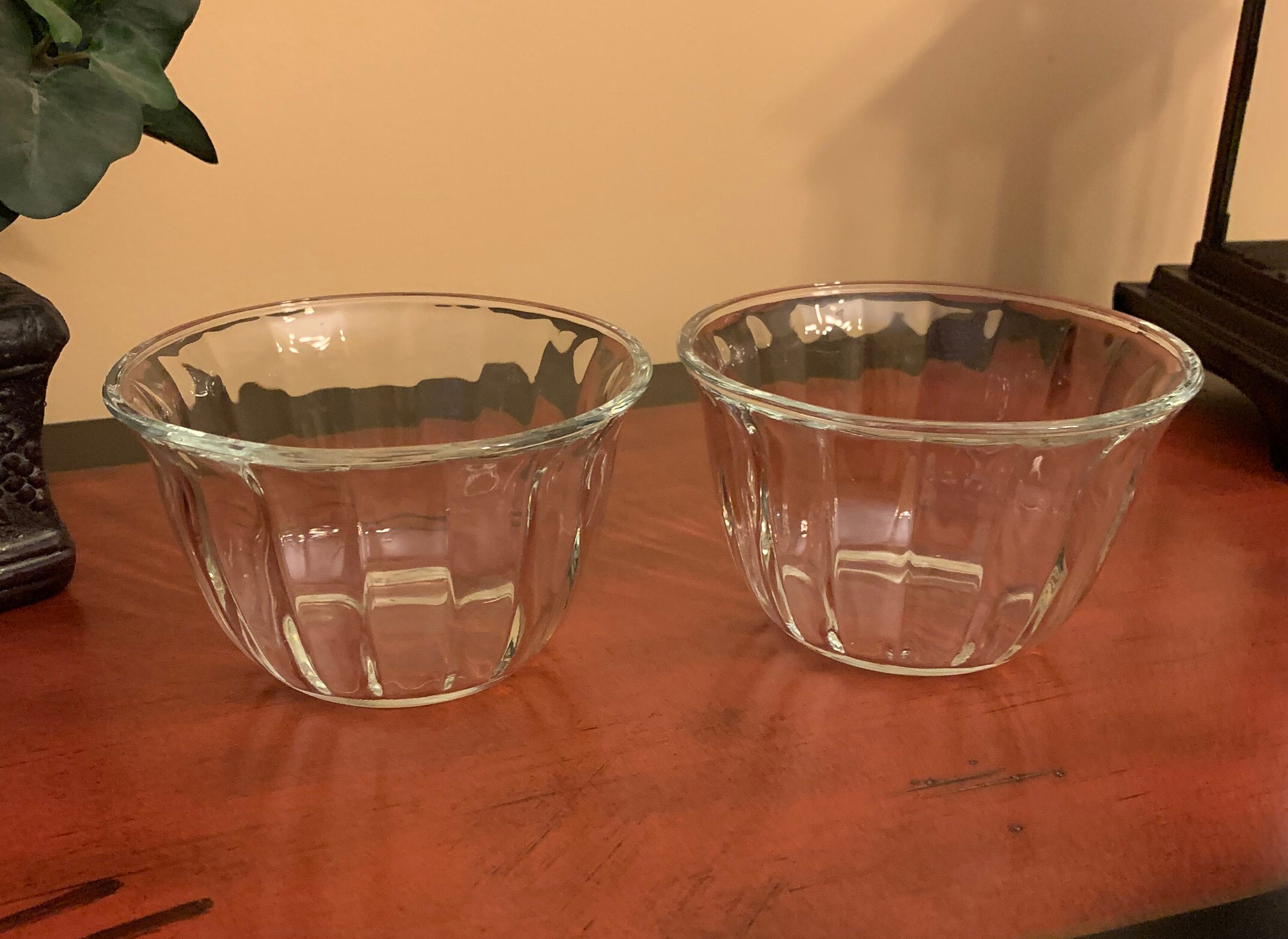 Ribbed and Fluted Dip Bowls, Small Serving Bowls, Candy Bowls, Nut ...