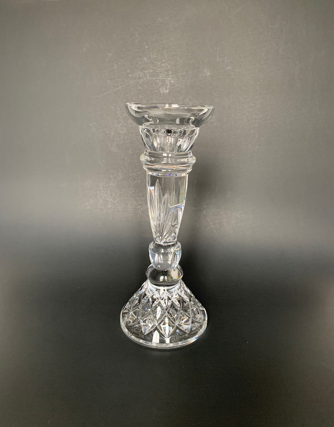 Royal Limited Heavy 24% Lead Crystal Candlestick, Made in Czech ...