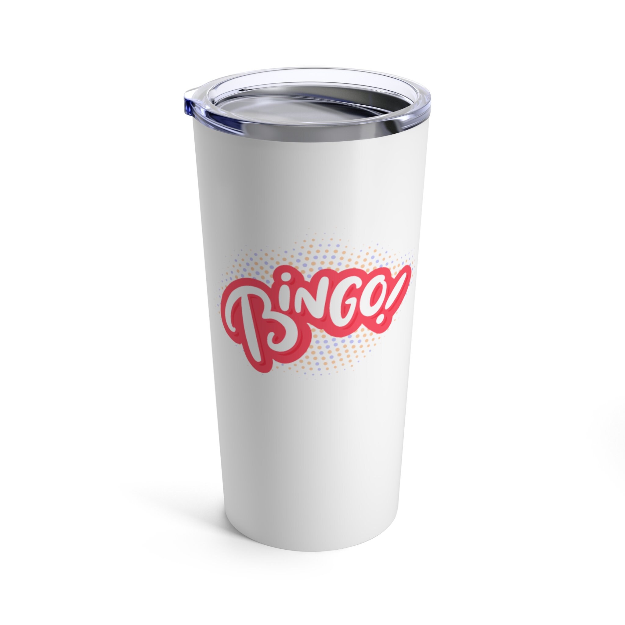 BINGO TUMBLER 20 Oz. Bingo Tumbler Bingo Hall Tumbler Tumbler for Avid ...
