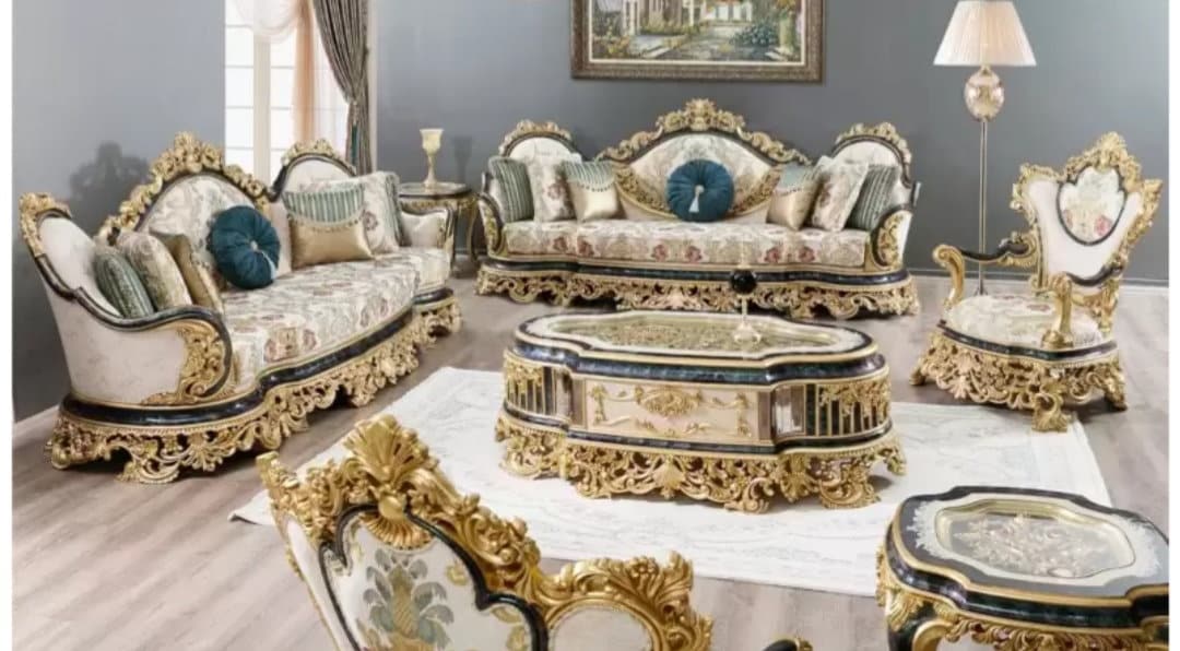 Exquisite King Louis XVI Luxury Royal Sofa Set Antique French Style ...