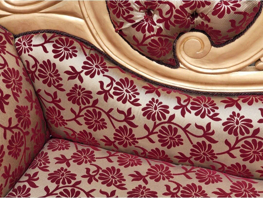 French Style Pune Settee Sofa/ Victorian Style Chaise Lounge/ Antique ...