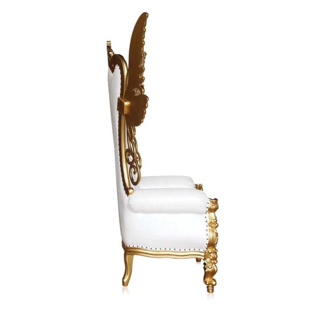 Luxurious High Back Throne Chair With Special Wings Wing - Etsy