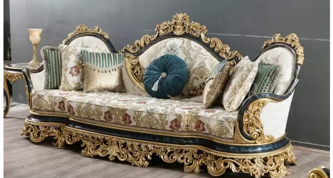 Exquisite King Louis XVI Luxury Royal Sofa Set Antique French Style Living Room Furniture. - Etsy