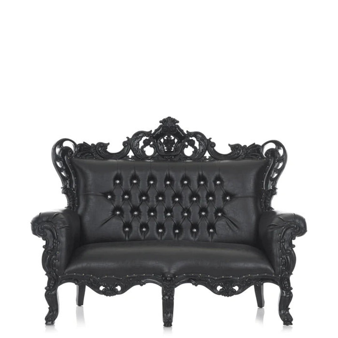 French Style Pune Settee Sofa/ Victorian Style Chaise Lounge/ Antique ...
