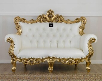 Luxurious High Back Throne Chair With Special Wings Wing - Etsy