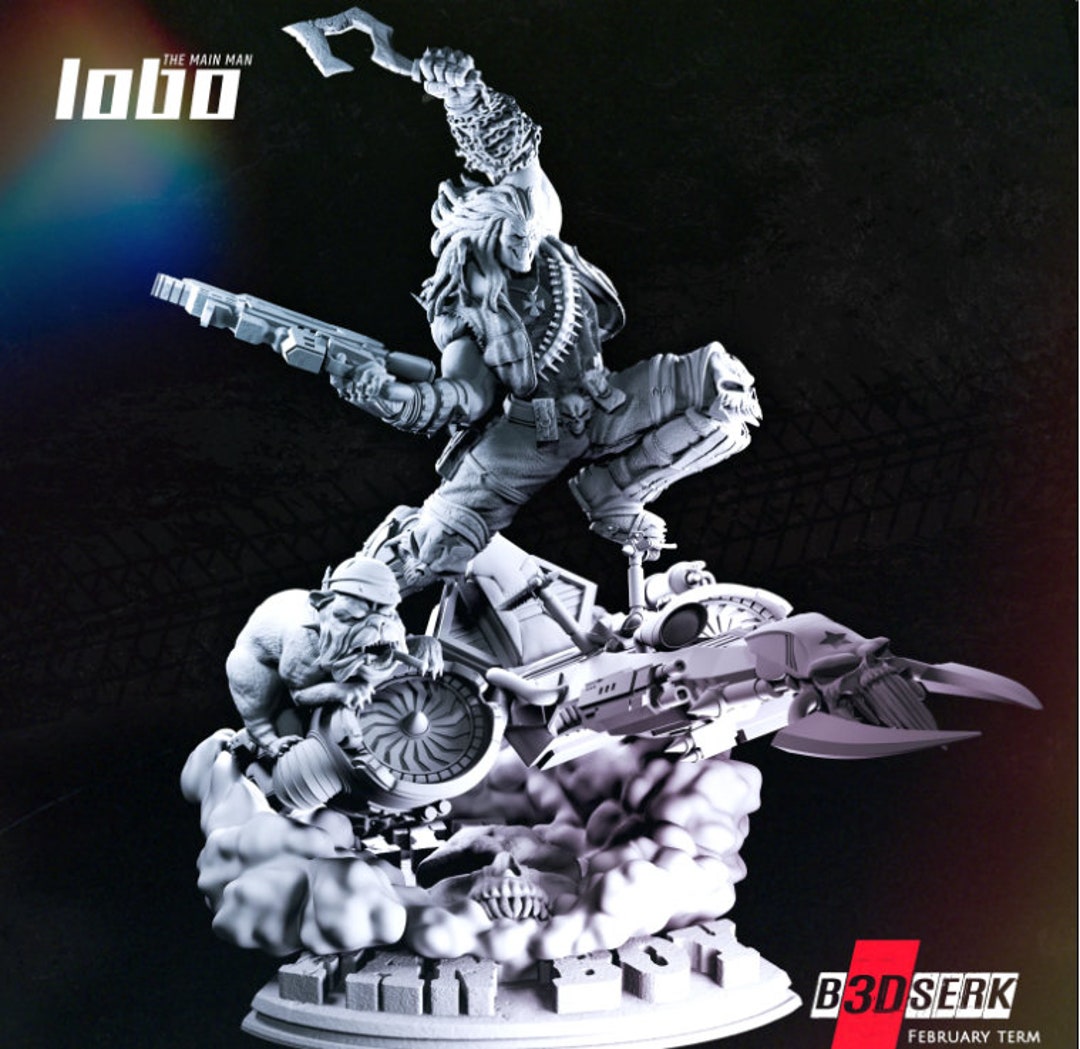 Lobo Fan Made 3D Printed Statue/figurine by B3DSERK - Etsy Australia