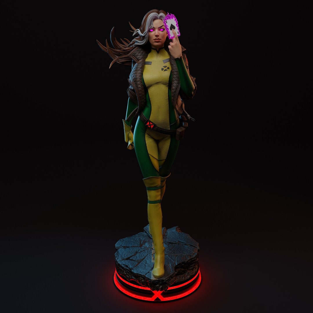 Rogue X-men Fan Made 3D Printed Statue by 3dverse - Etsy UK