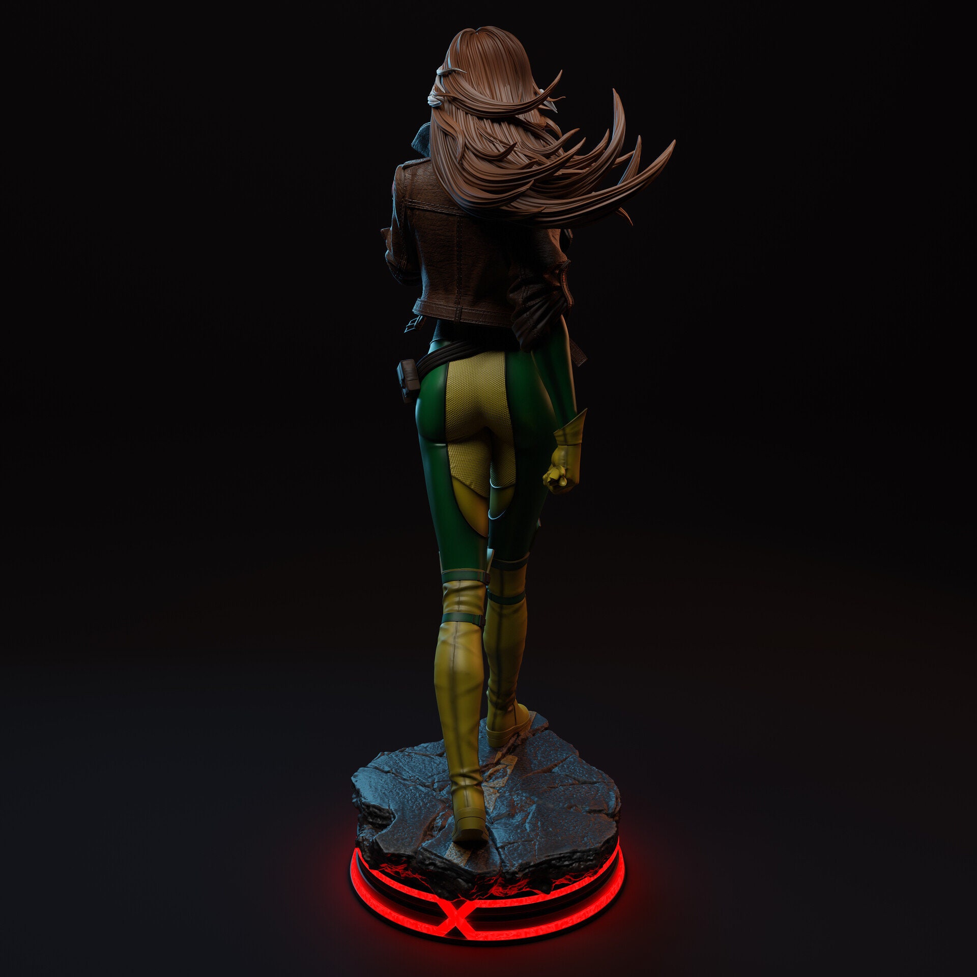 Rogue X-men Fan Made 3D Printed Statue by 3dverse - Etsy UK