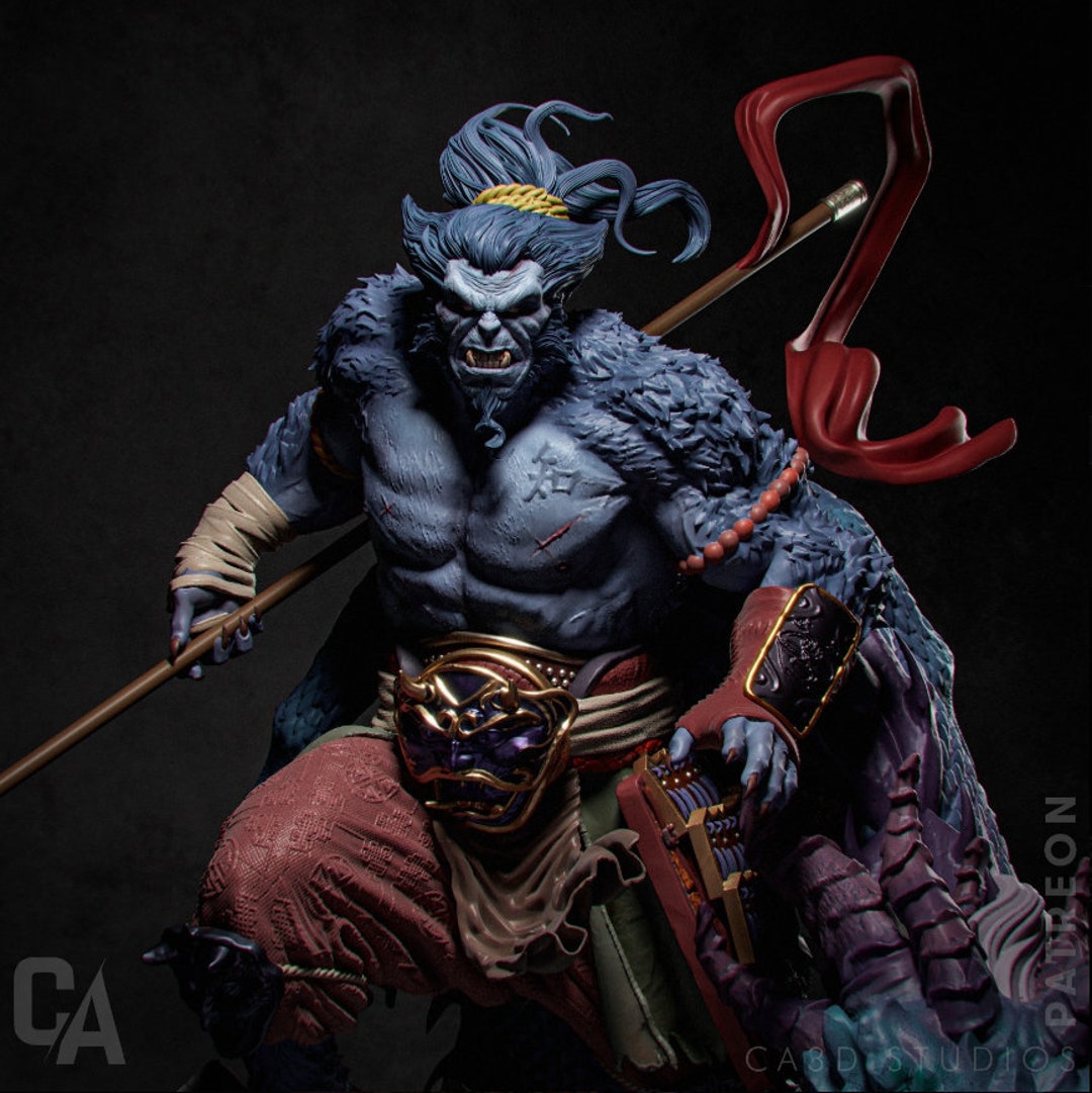 Samurai Beast X-Men Fan Made 3D Printed Statue by CA3D - Etsy Portugal