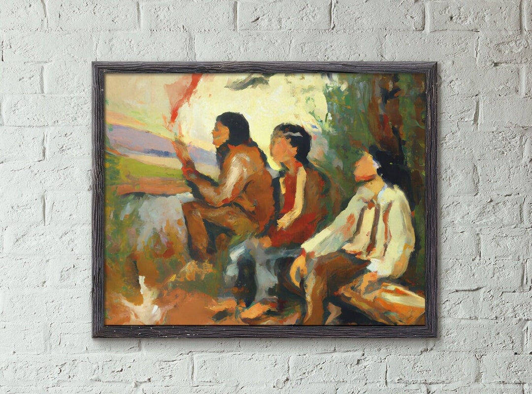 Native American Tribe Poster - Etsy