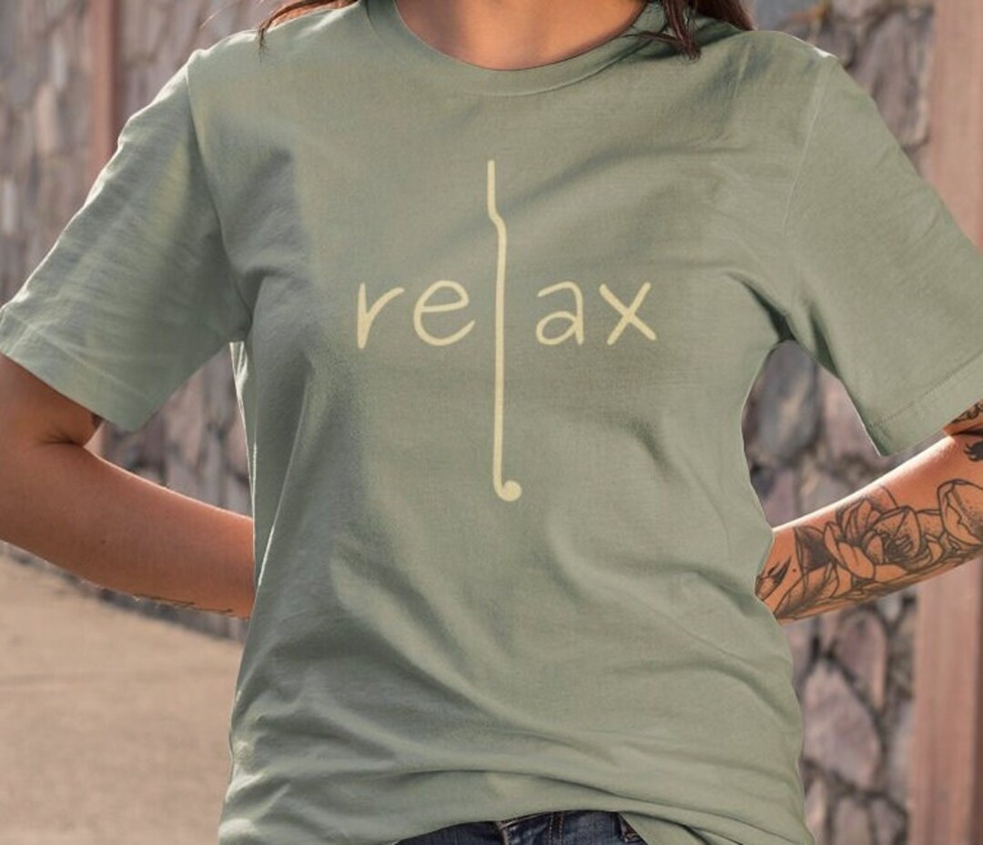 Relax T-shirt, Mental Health Shirt, Therapy Tee for PTSD, C-PTSD ...