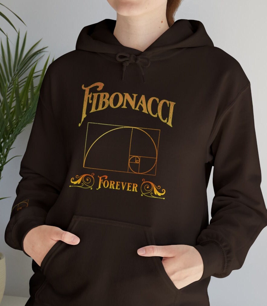 Sacred Geometry Fibonacci Spiral Shirt, Math Teacher Gift, Fibonacci Day, Mathematics, Fibonacci ...