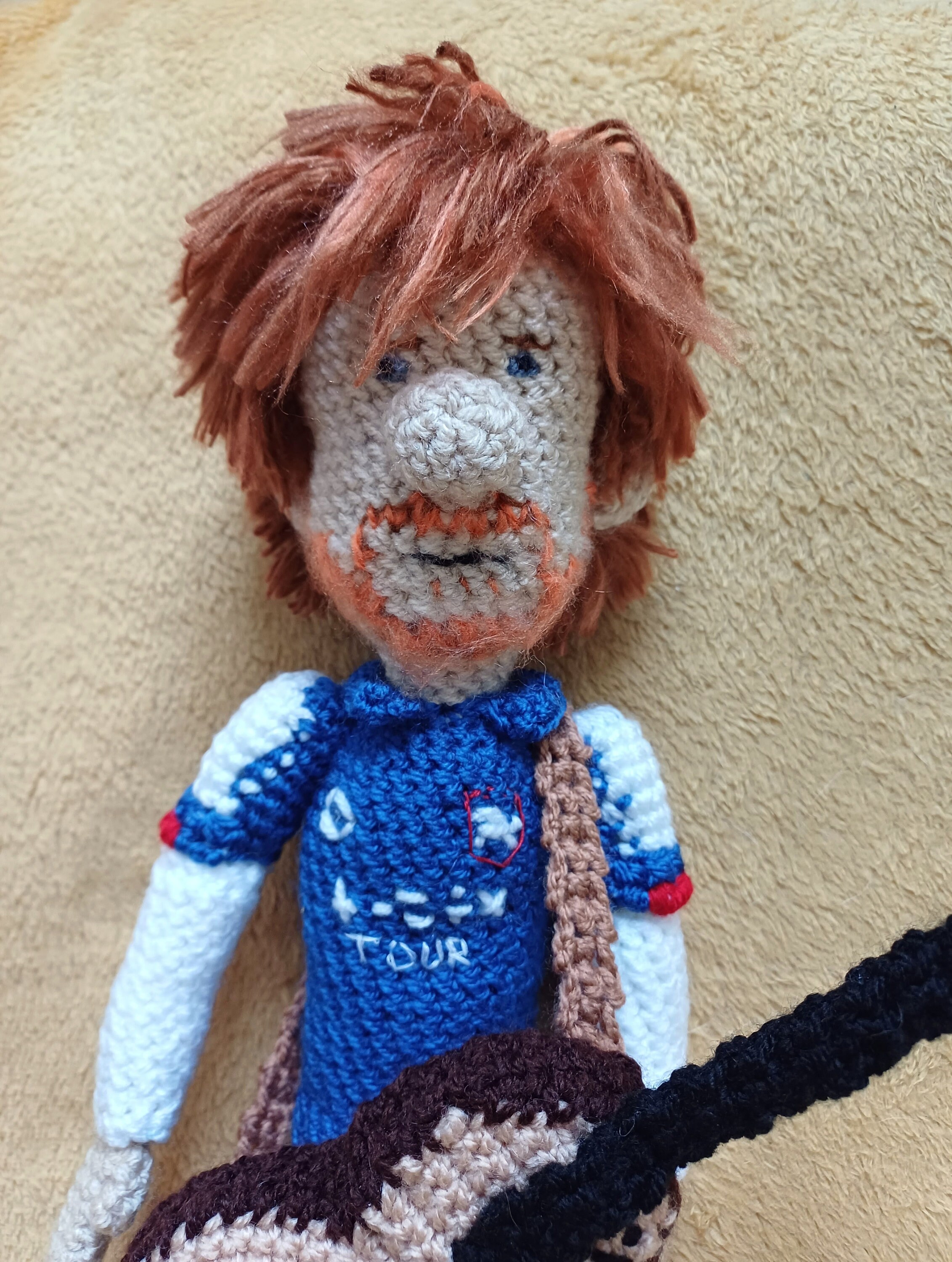 Ed Sheeran Crochet Character - Etsy