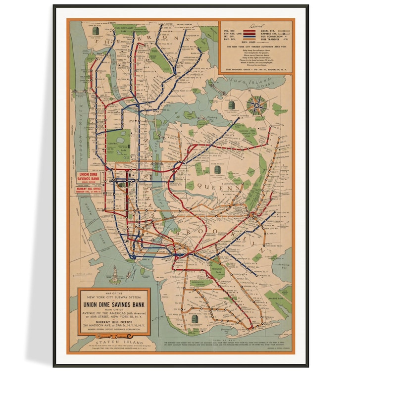 Free Map of York - Etsy